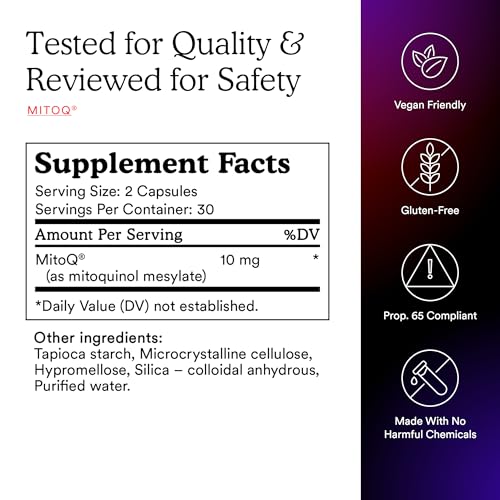 MitoQ coq10 for enhanced performance