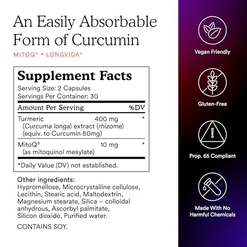 MitoQ curcumin for immune system boost