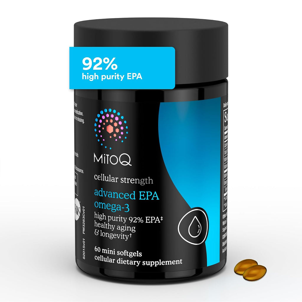 MitoQ fish oil omega 3 benefits