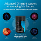 MitoQ kids omega 3 softgels