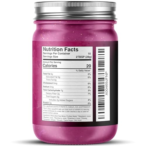 mix berry sea moss gel benefits