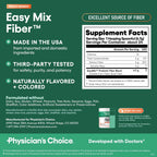Mixable fiber for smoothies and drinks
