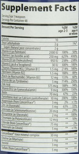 mixable vitamins for children's health