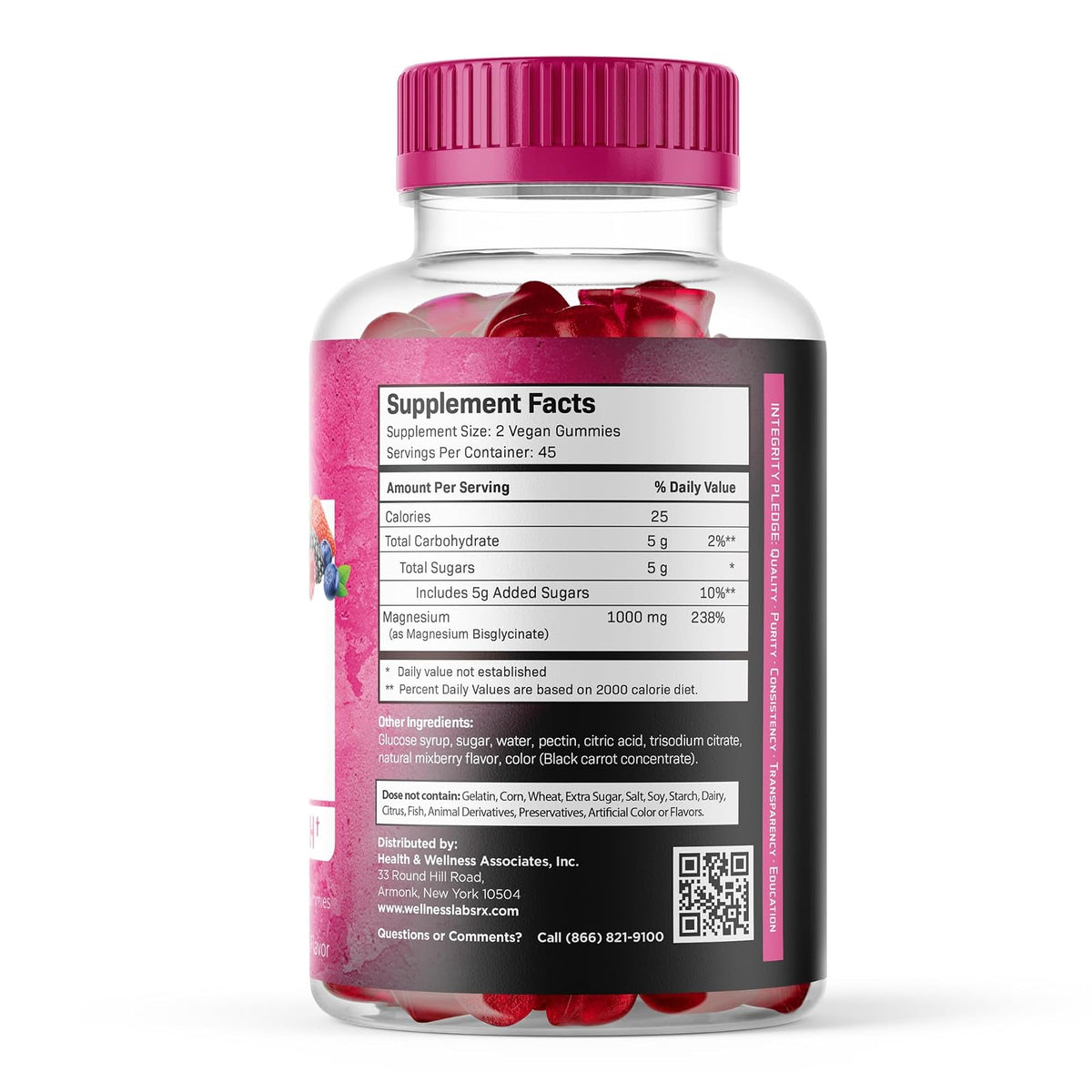 MixBerry flavour magnesium supplement