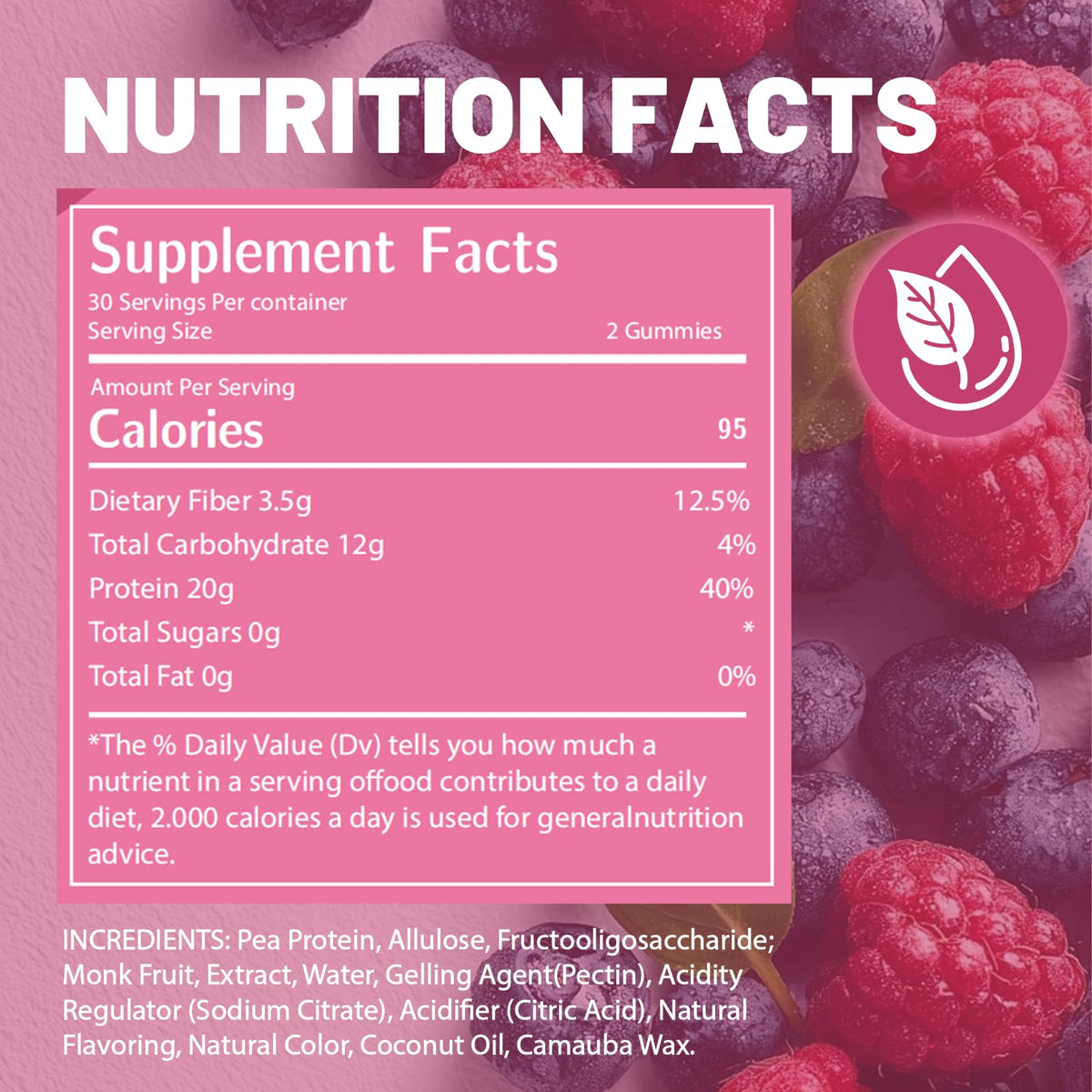 mixed berries multivitamins for adults