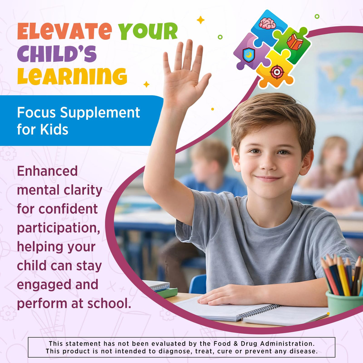 mixed berry attention drops for kids