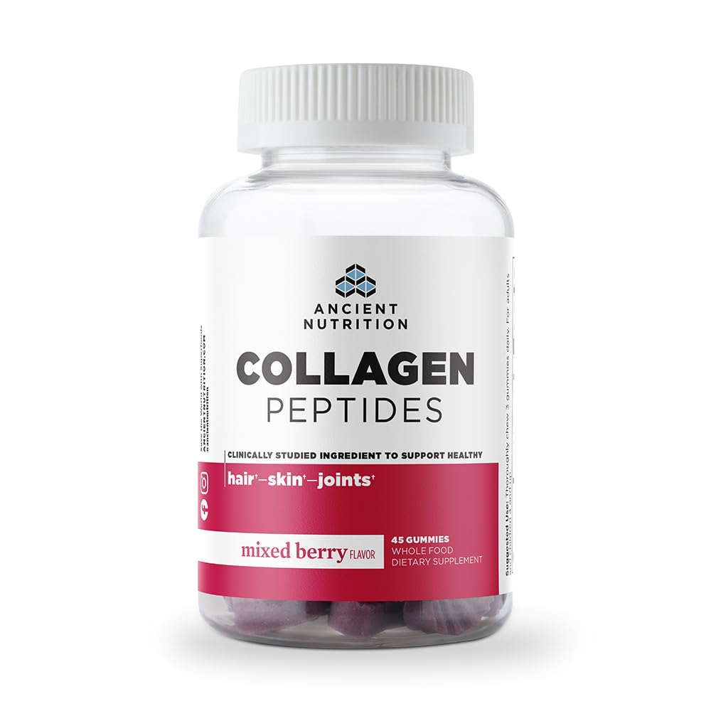 mixed berry collagen gummies for beauty