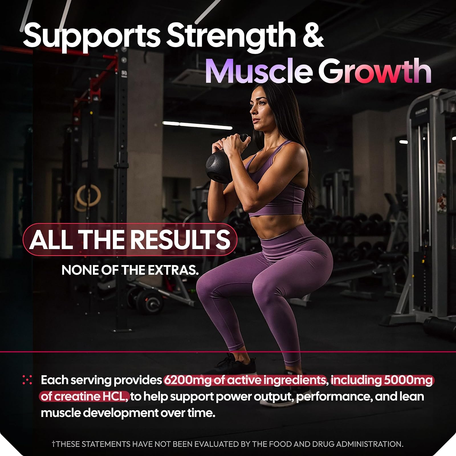 mixed berry creatine HCl supplements