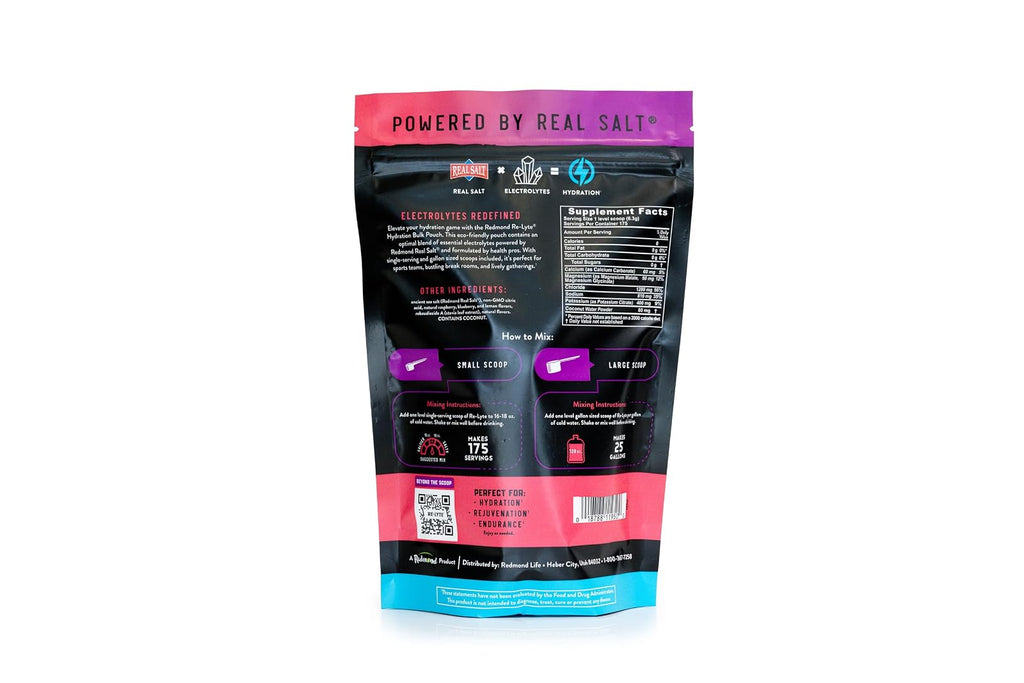 Mixed berry electrolyte powder for athletes