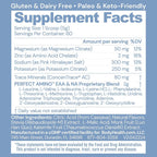 Mixed berry electrolyte powder for energy