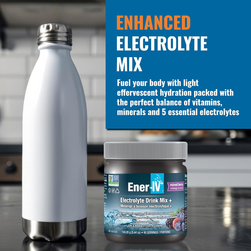 Mixed berry electrolyte powder for hydration