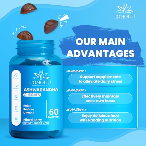 mixed berry flavour ashwagandha gummies