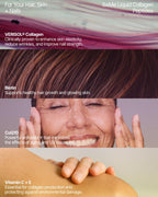 Mixed Berry flavour collagen supplement