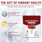 mixed berry flavour hair vitamins