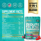 mixed berry flavour kids gummies