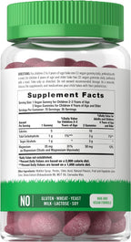 Mixed berry flavour magnesium supplements