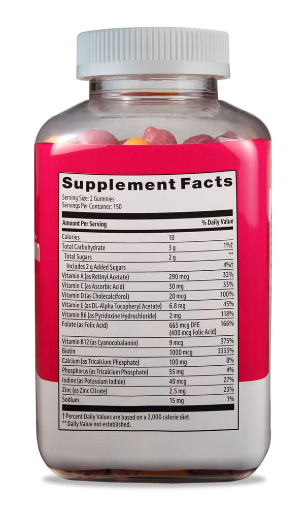 mixed berry flavour multivitamins
