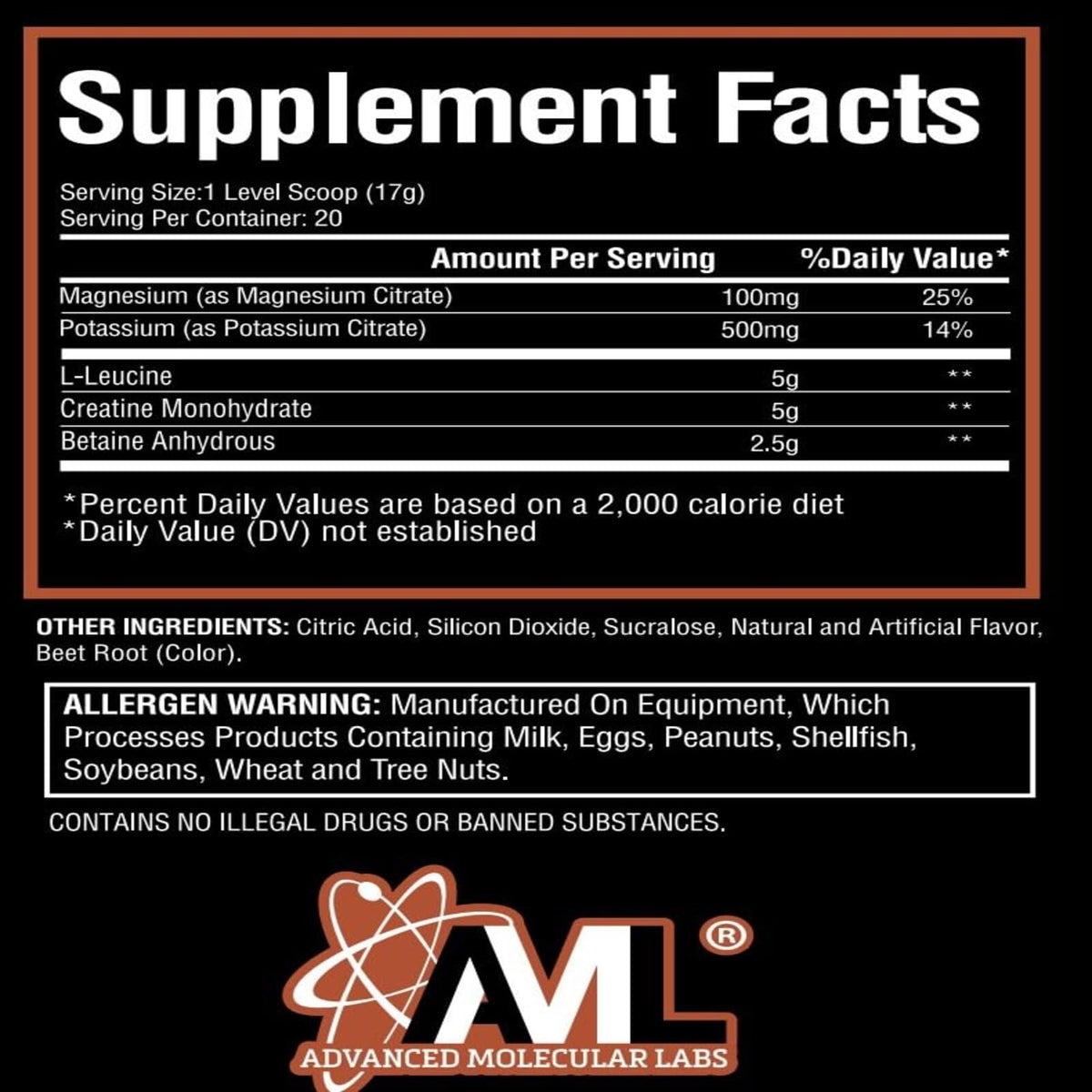 Mixed berry flavour recovery supplement