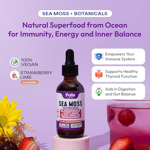 Mixed berry flavour sea moss