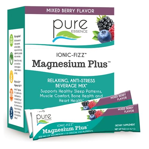 Mixed berry magnesium supplement for energy