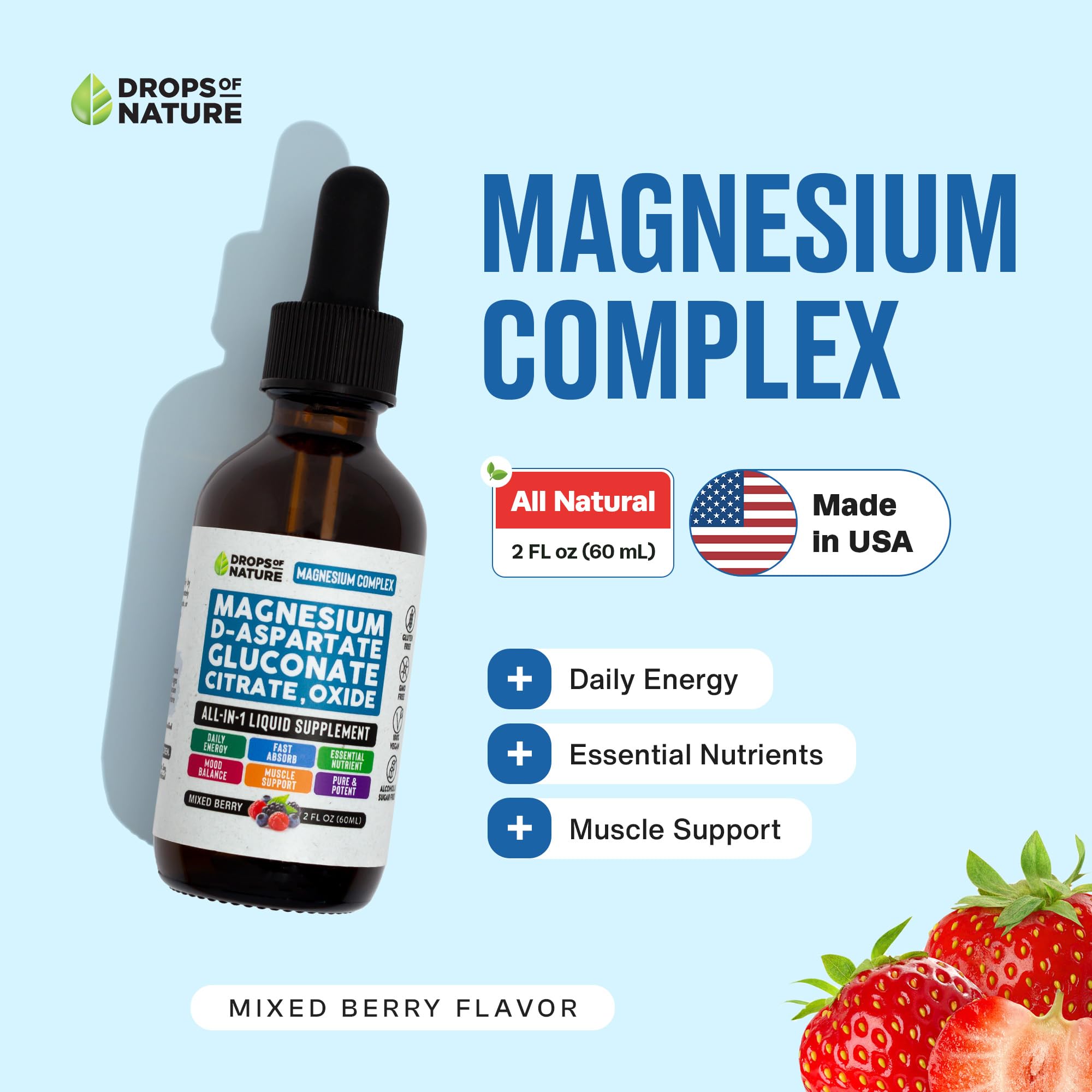 mixed berry magnesium supplement