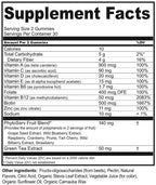 Mixed Berry multivitamins for daily wellness