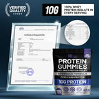 mixed berry protein gummies
