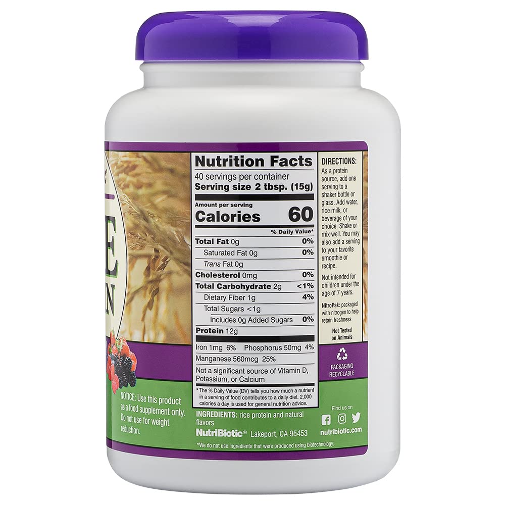 mixed berry protein powder benefits