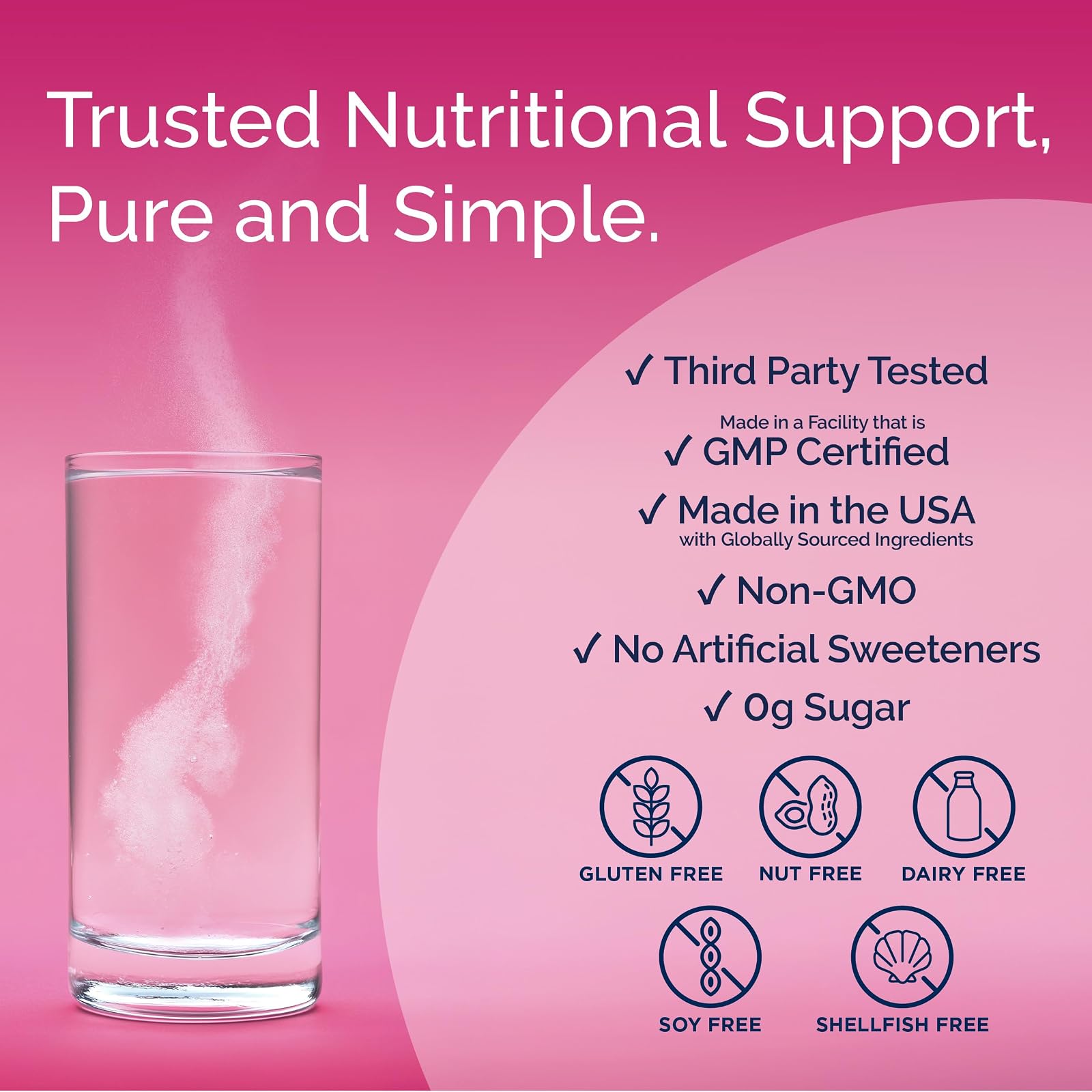 Mixed berry protein powder for smoothies