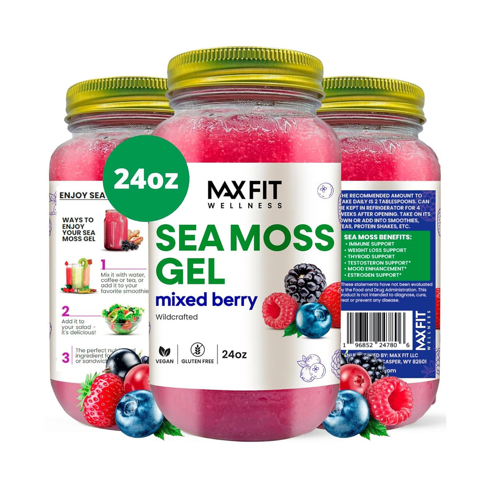 mixed berry sea moss gel benefits