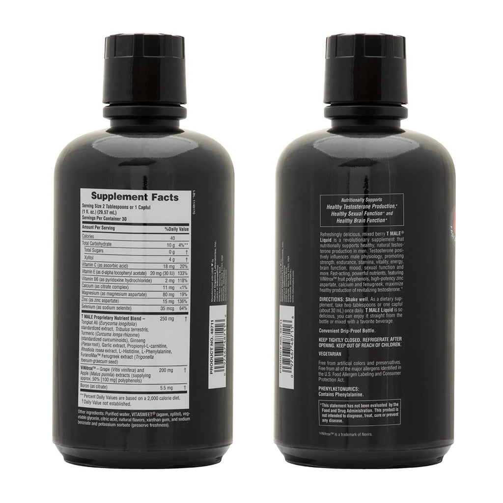 Mixed Berry testosterone booster supplement
