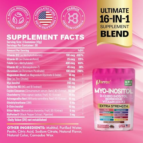 Mixed berry vitamin B complex gummies