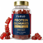 mixed berry whey protein gummies