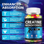 mixed fruit creatine gummies for energy
