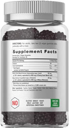 Mixed fruit flavour herbal gummies