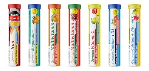 mixed fruit flavour vitamin supplements for energy