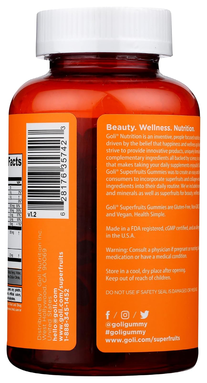 Mixed fruit gummies for kids' health