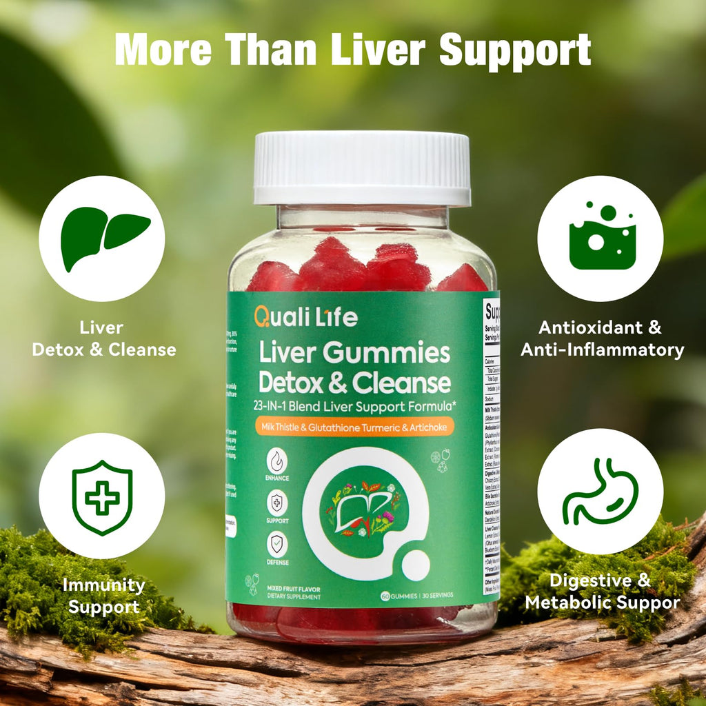 mixed fruit liver cleanse gummies