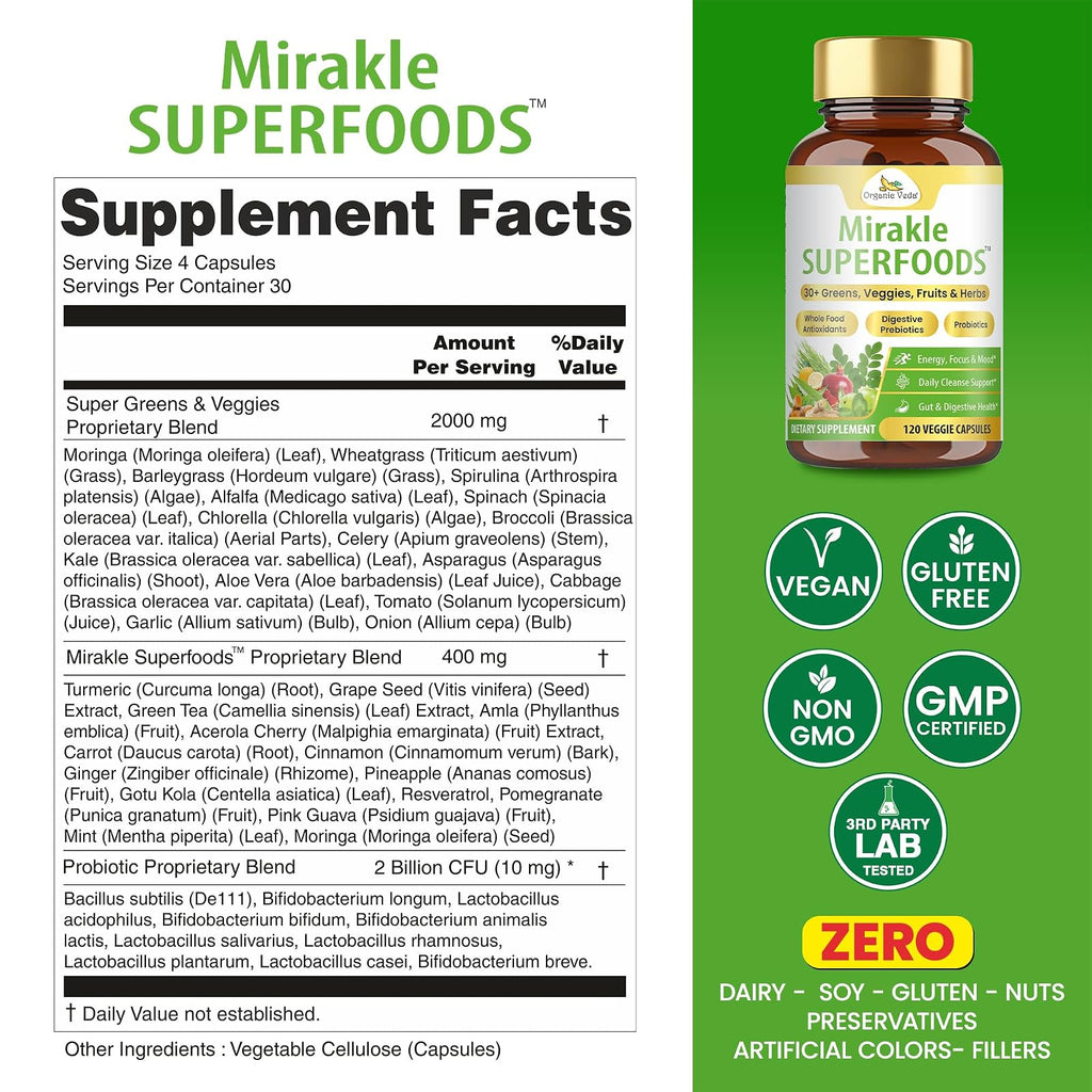 mixed greens multivitamins for energy