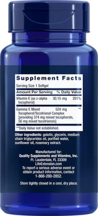 Mixed tocopherols for heart health