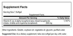Mixed tocopherols vitamin E antioxidant support