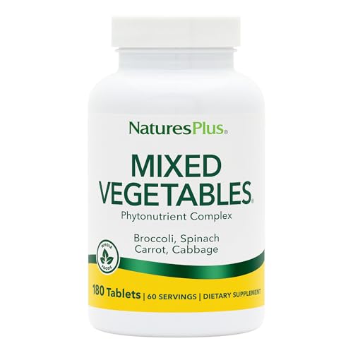 mixed vegetables vitamin supplement benefits