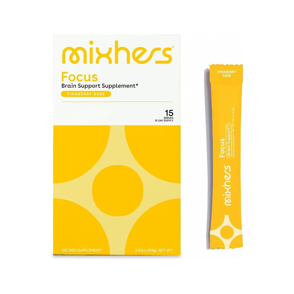 MIXHERS Focus drink packets for women