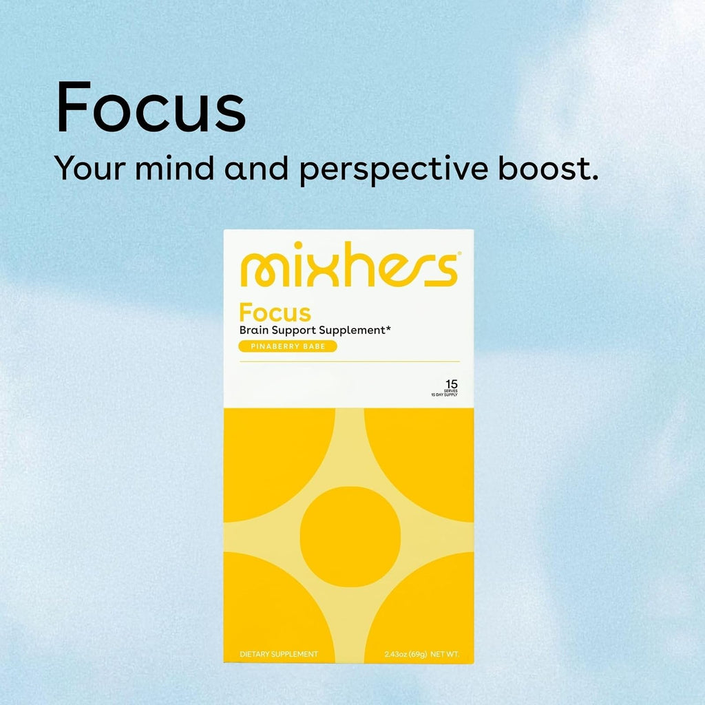 MIXHERS Focus nutritional drink mix