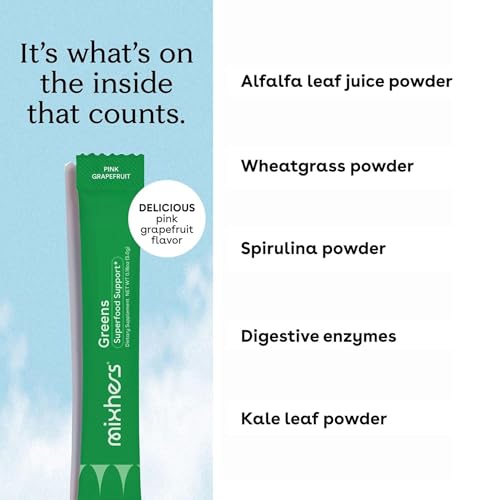 MIXHERS Greens vegan supplement benefits