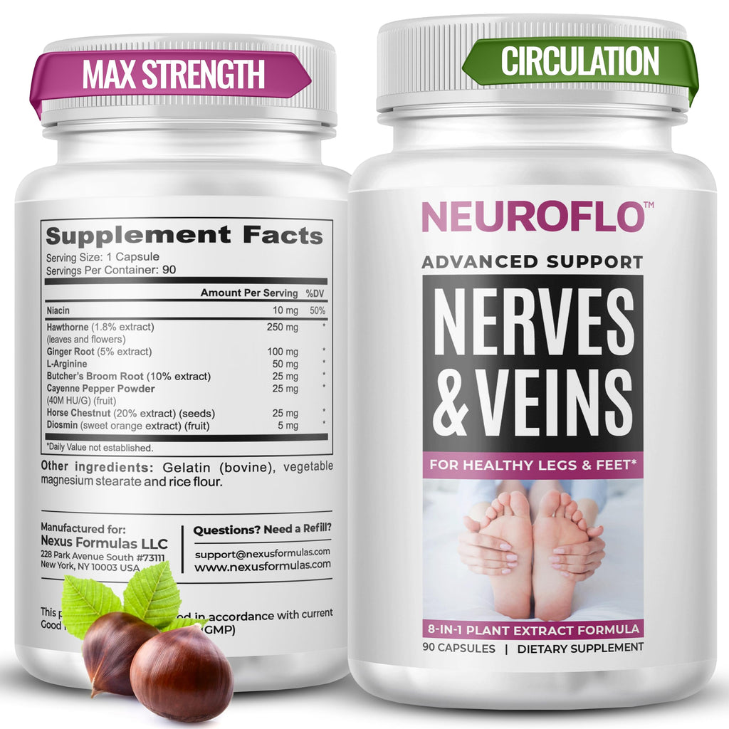 Mizzle Leg Circulation supplement capsules