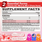 MK-7 and MK-4 vitamin k2 benefits