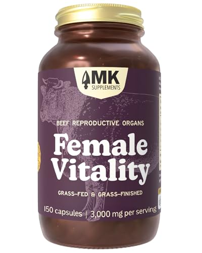MK Supplements grass-fed beef organs