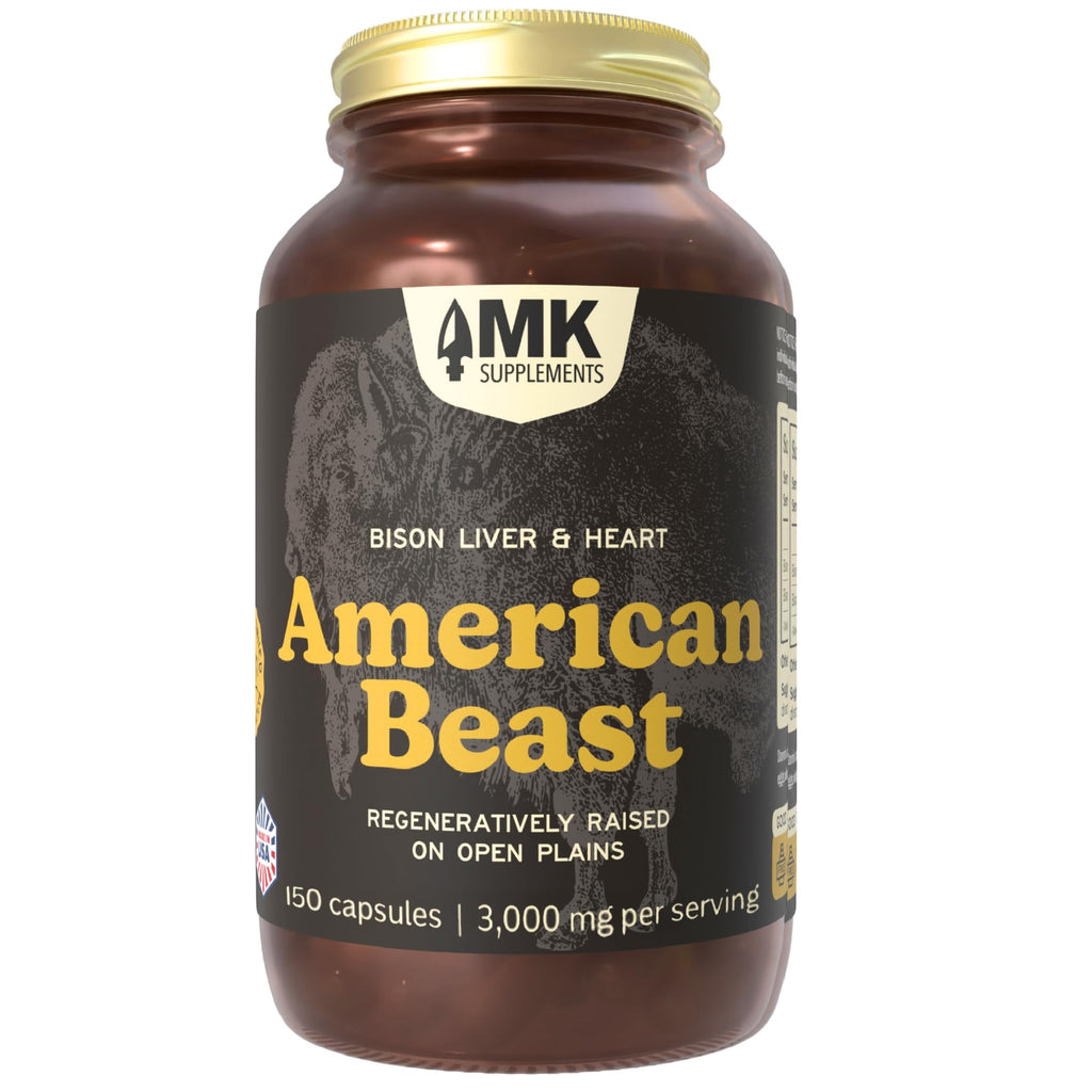 MK Supplements liver extracts capsules