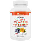 ML Naturals lutein capsules for eye health